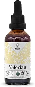 Amazon.com: Valerian USDA Organic Alcohol-Free Extract | Dietary Supplement, High-Potency ...