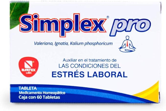 SIMPLEX | Simplex Pro Caja con 60 Tabletas : Amazon.com.mx: Salud y ...