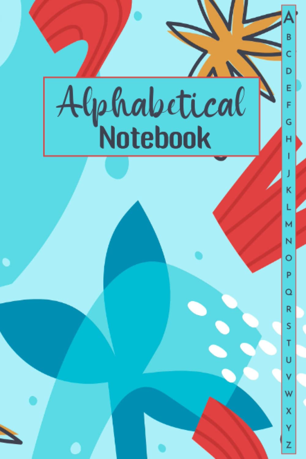 A-Z Notebook A5: A- Z Notebook Organizer Liened Journal | Medium Lined ...
