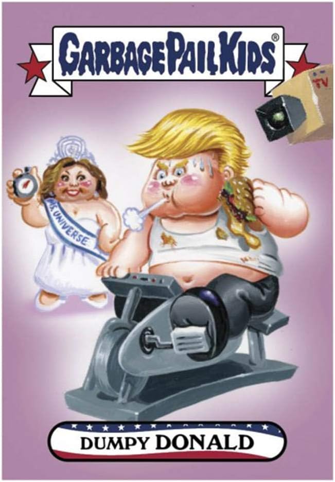 Amazon.com: GPK: Disg-Race To The White House: Dumpy Donald, Card 9 ...