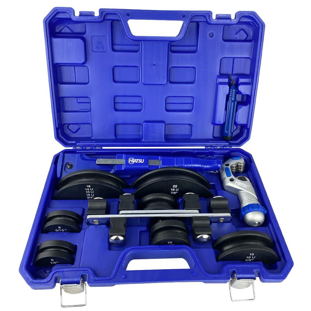 Hiatsu Copper Pipe Bender Tool Kit - Professional Tube Bender Set With ...