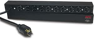 Amazon.com: APC Rack Mount PDU, Basic 100V-120V/20A, (10) Outlets, 1U Horizontal Rackmount ...