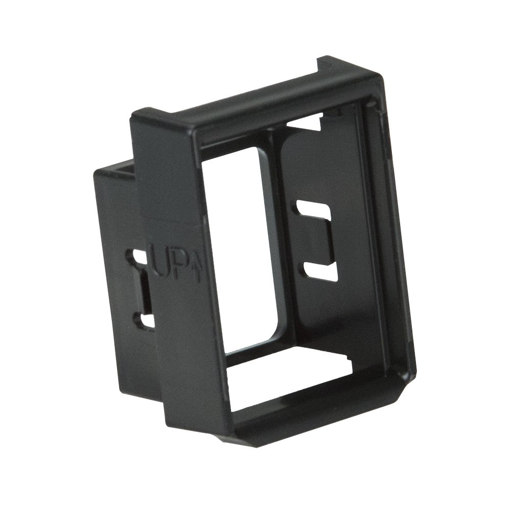 Leviton AB100-E Connector Adapter Bezel for CommScope Wallplates, Black ...
