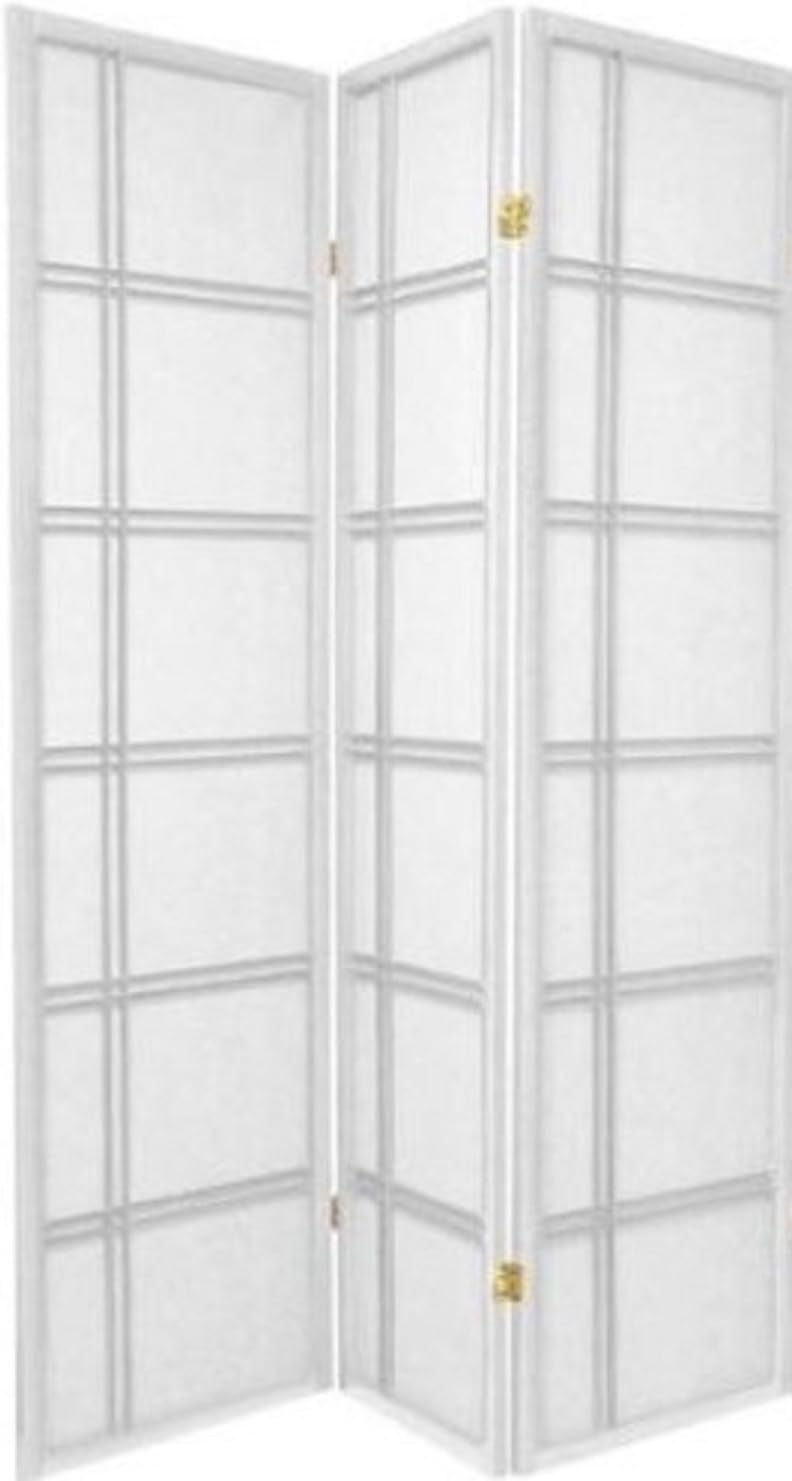 Amazon.com: 3-panel White Wood Shoji Screen / Room Divider : Home & Kitchen
