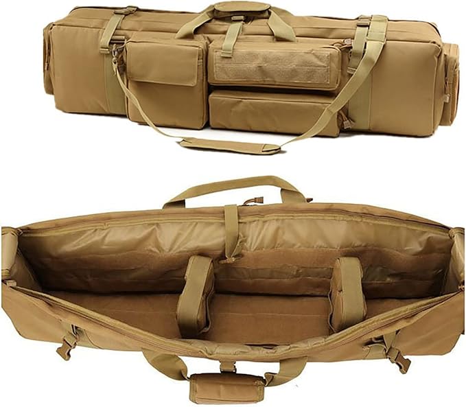 SJASD Waffenkoffer Gewehrtasche Doppel,Taktische Waffentasche 2 ...