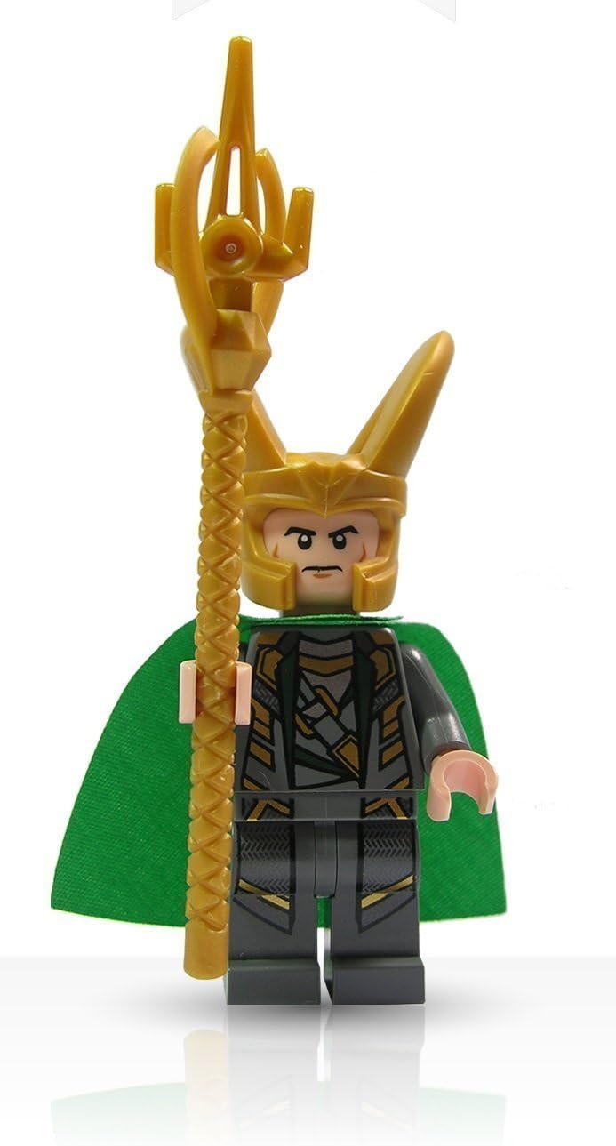 LEGO Super Heroes Avengers Minifigure - Loki with Scepter