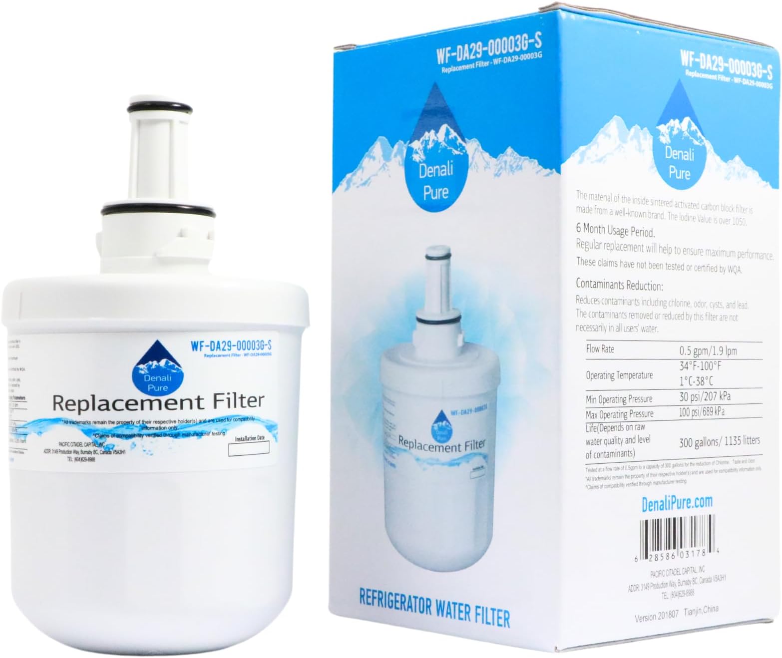 Amazon.com: Samsung Assy Case-Water Filter T DA97-11340A : Appliances