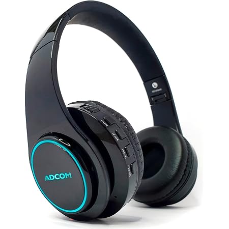 Leaf Bass 2 Wireless Bluetooth Headphones with Mic and 15 Hours Battery ...