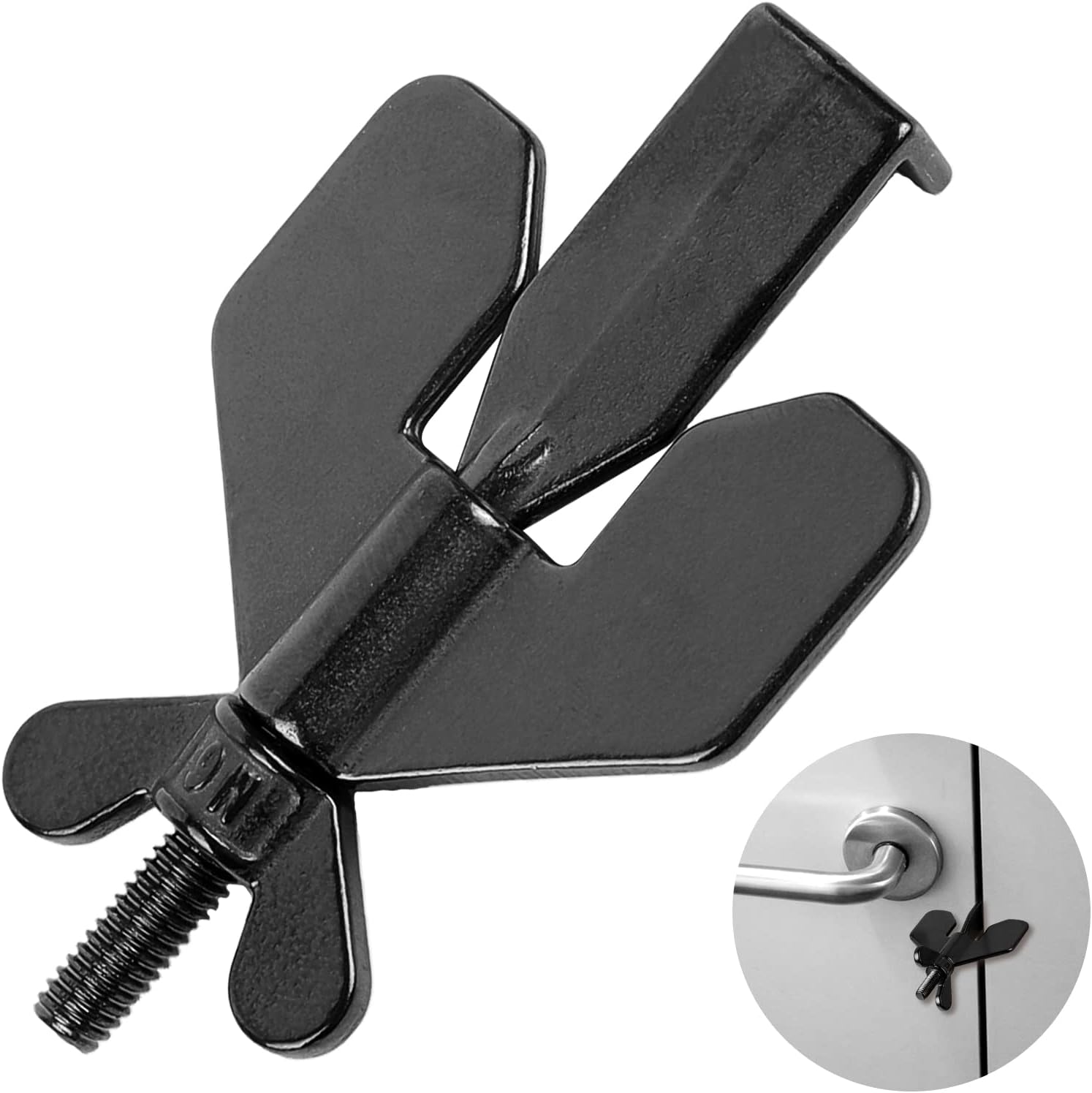 Portable Door Lock for Travel, Portable Travel Door Lock Safety Lock ...