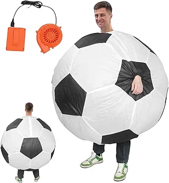 Inflatable Soccer Ball Costume | Giant Inflatable Football Costume ...