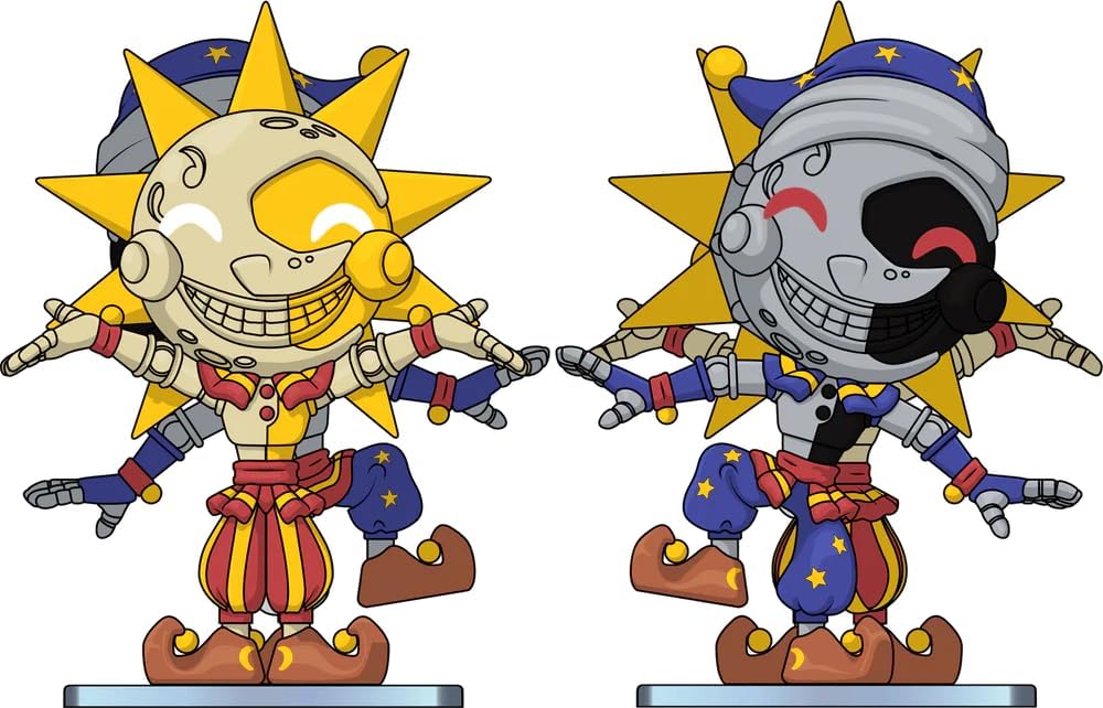 Youtooz Five Nights at Freddy's - Zon & Maan figuur, L, begeleider ...