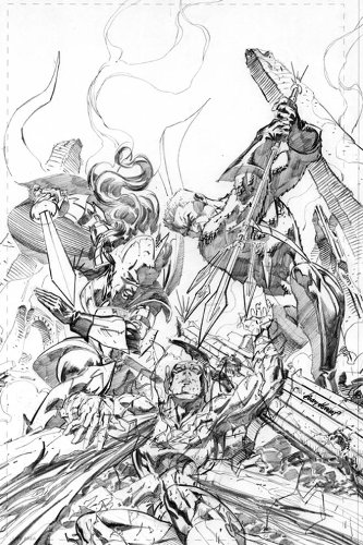 Amazon.com: Flashpoint #4 Andy Kubert 1:25 Sketch Variant: Geoff Johns ...