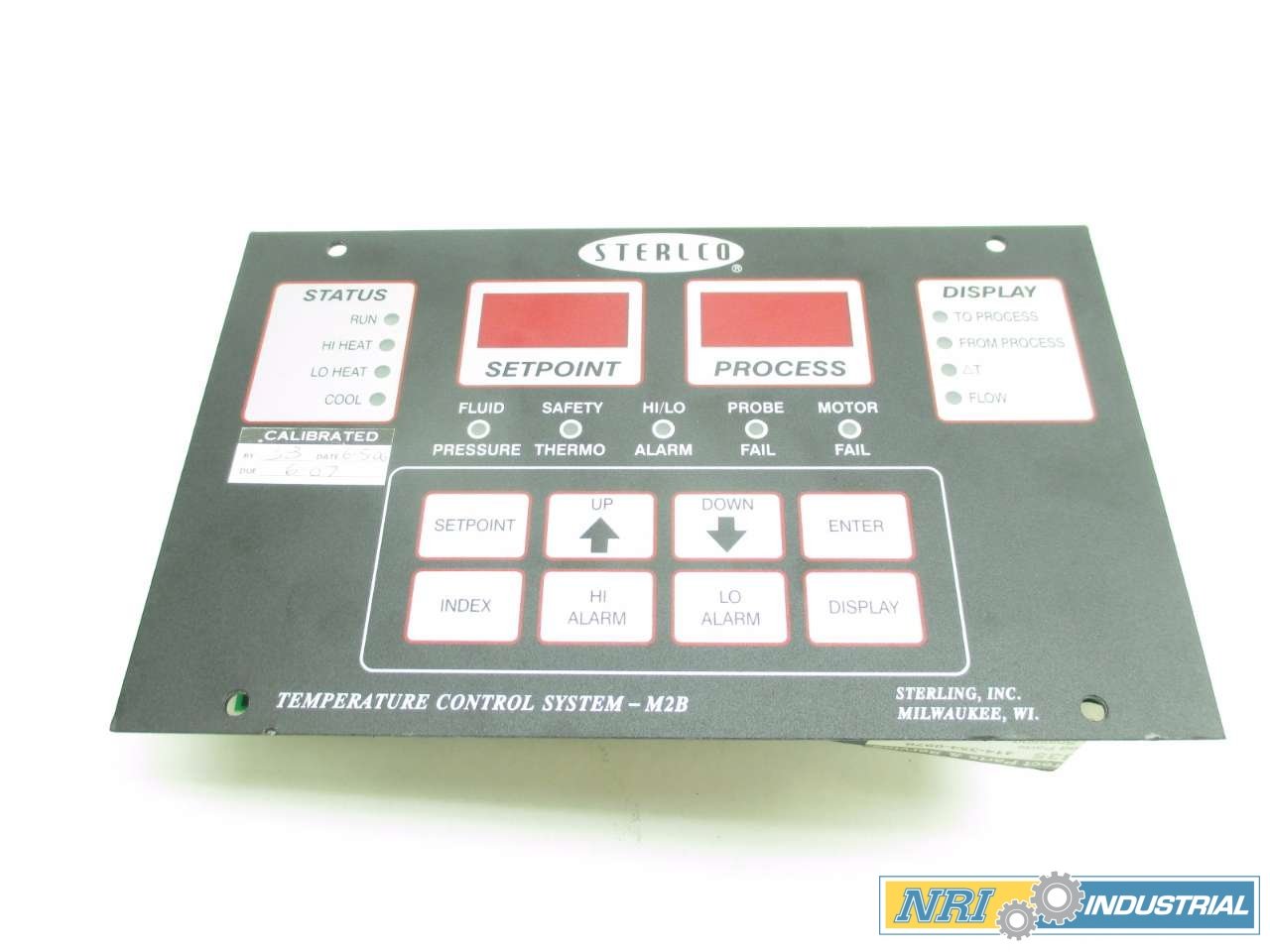 STERLCO M2B 601.00521.04 SYSTEM 0-650F 85-265V-AC TEMPERATURE ...
