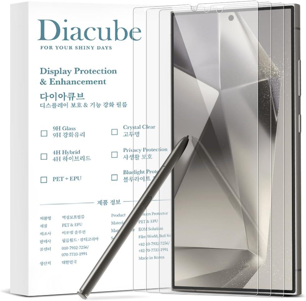 Amazon.com: Diacube 3-Pack Paperfeel Anti-Glare Matte Screen Protector ...