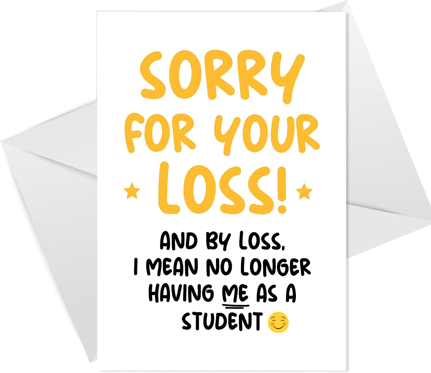RED OCEAN Funny Leaving School Nursery College Card For Teacher ...
