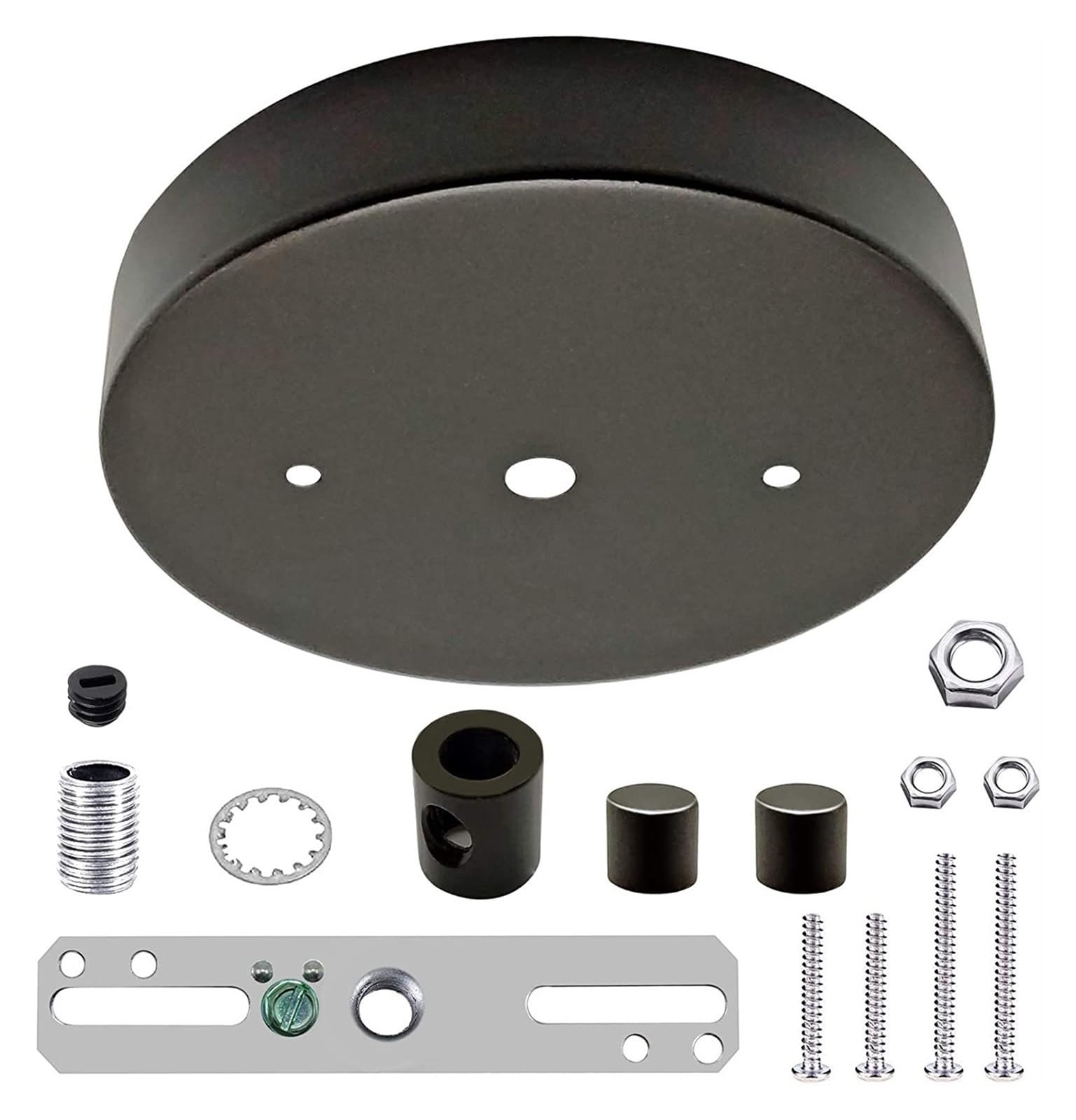 Universal Mounting Plate For Bolts To Light Fixtures Shop VonHaus
