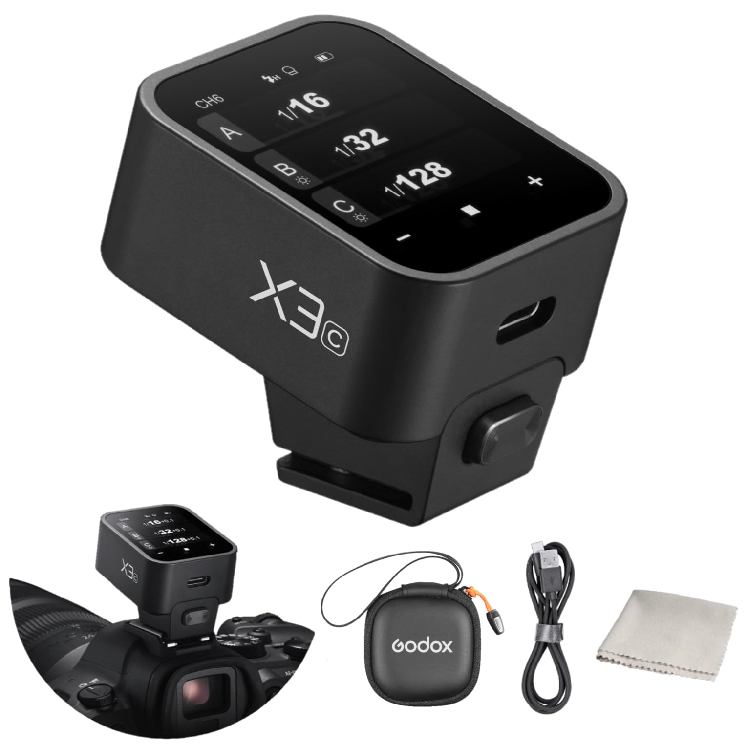 Godoxx3c X3 C Flash Trigger For Canon Camera 2 4g | Desertcart INDIA