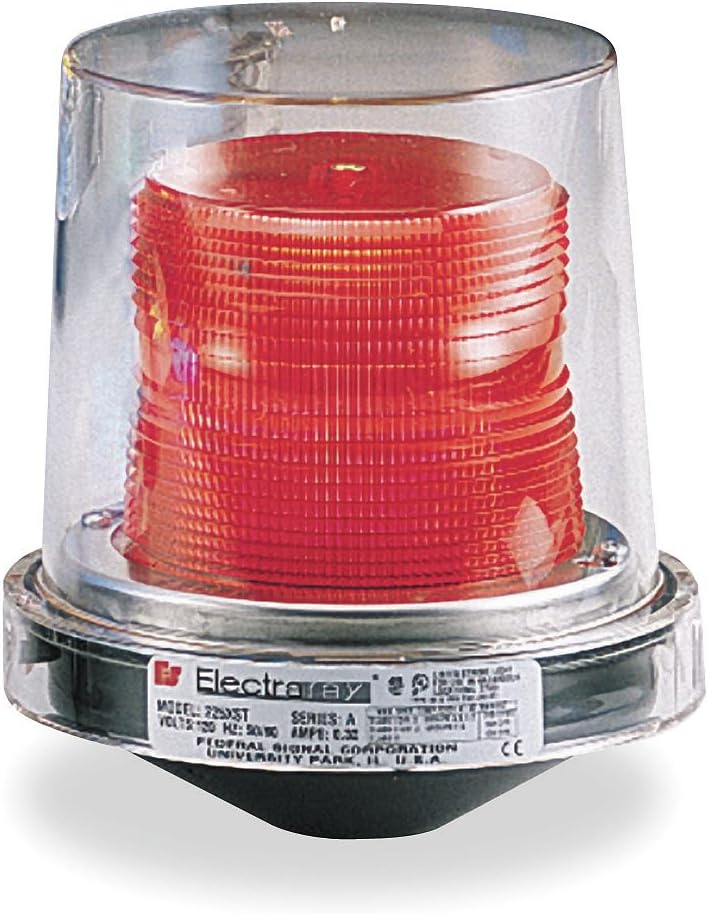 Amazon.com: Hazardous Warning Light, LED, Red, 24VAC/DC : Industrial ...