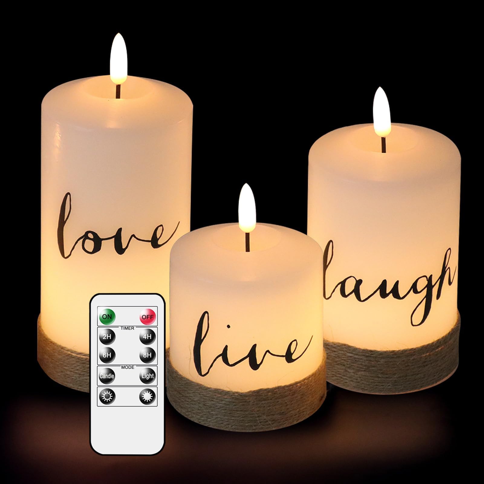 Amazon.com: Romingo 10pcs/Set Taper Candle with Clips,0.7 * 4.3 ...