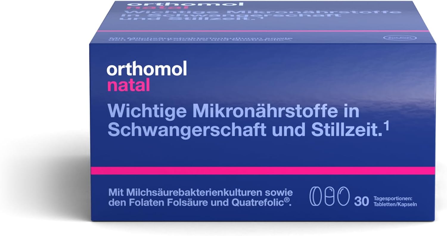 Amazon.com: Orthomol Natal, Natal Supplement, Supports Health for Pre ...