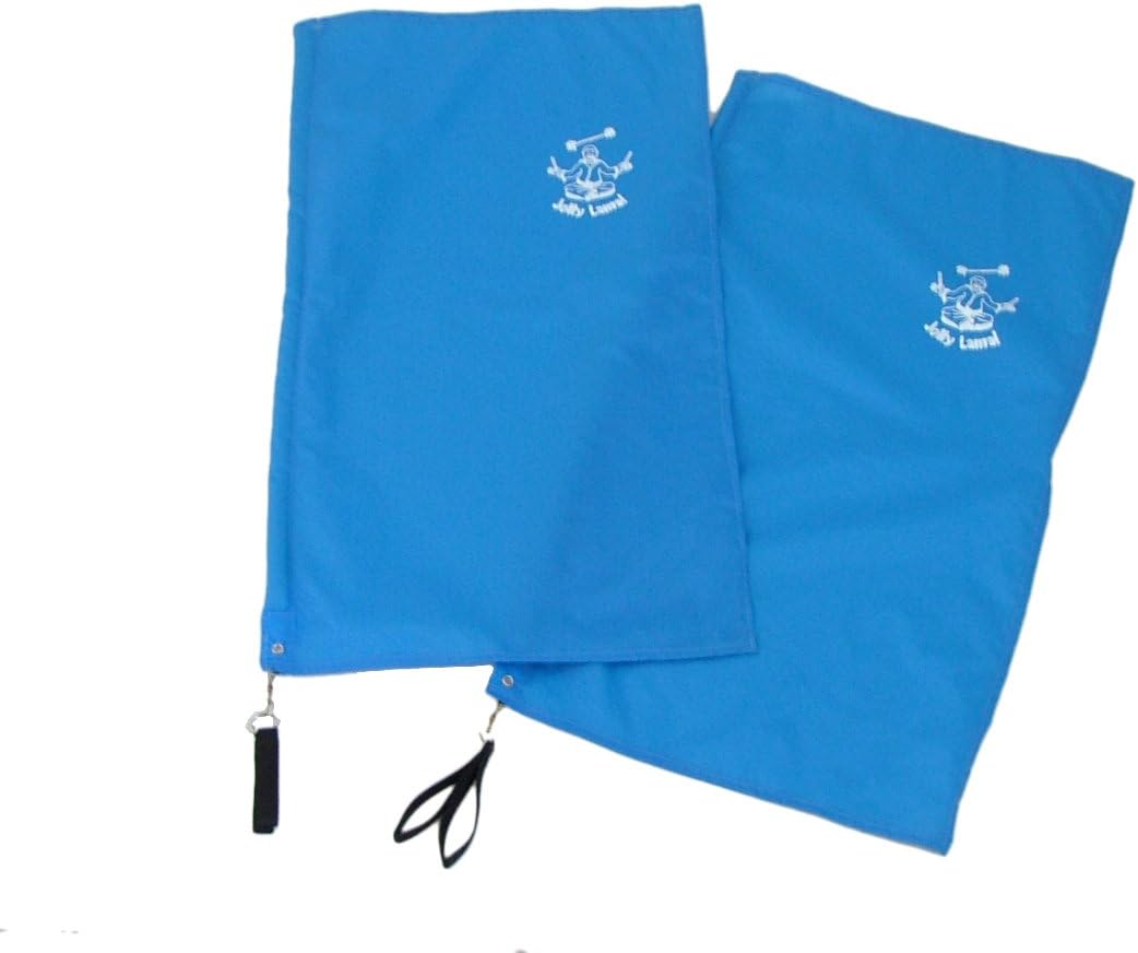 Amazon.com: Jolly Lama! Blue Flag Poi : Toys & Games