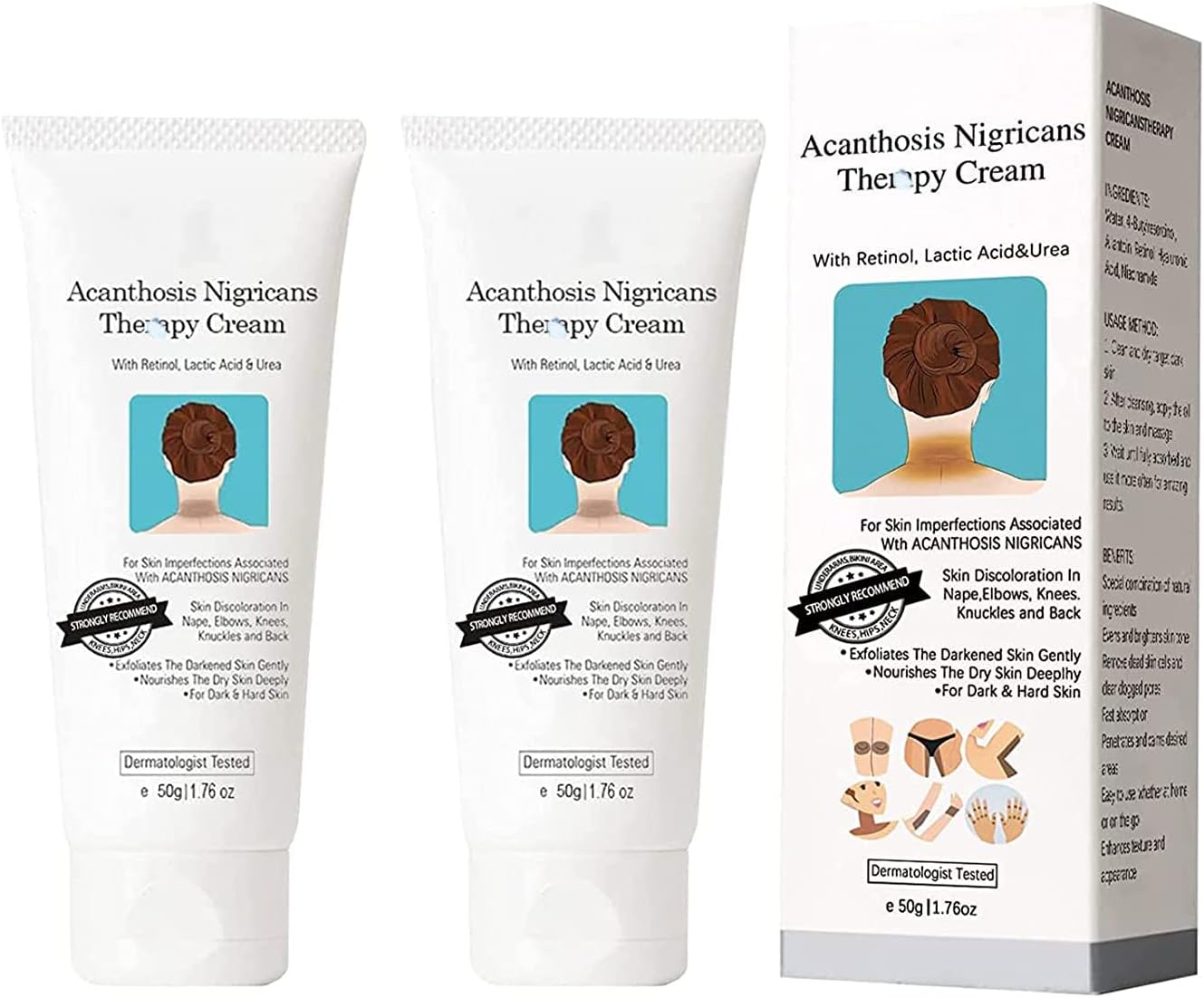 Amazon.com : Virularty Dark Spot Correcting Cream, Acanthosis Nigricans ...