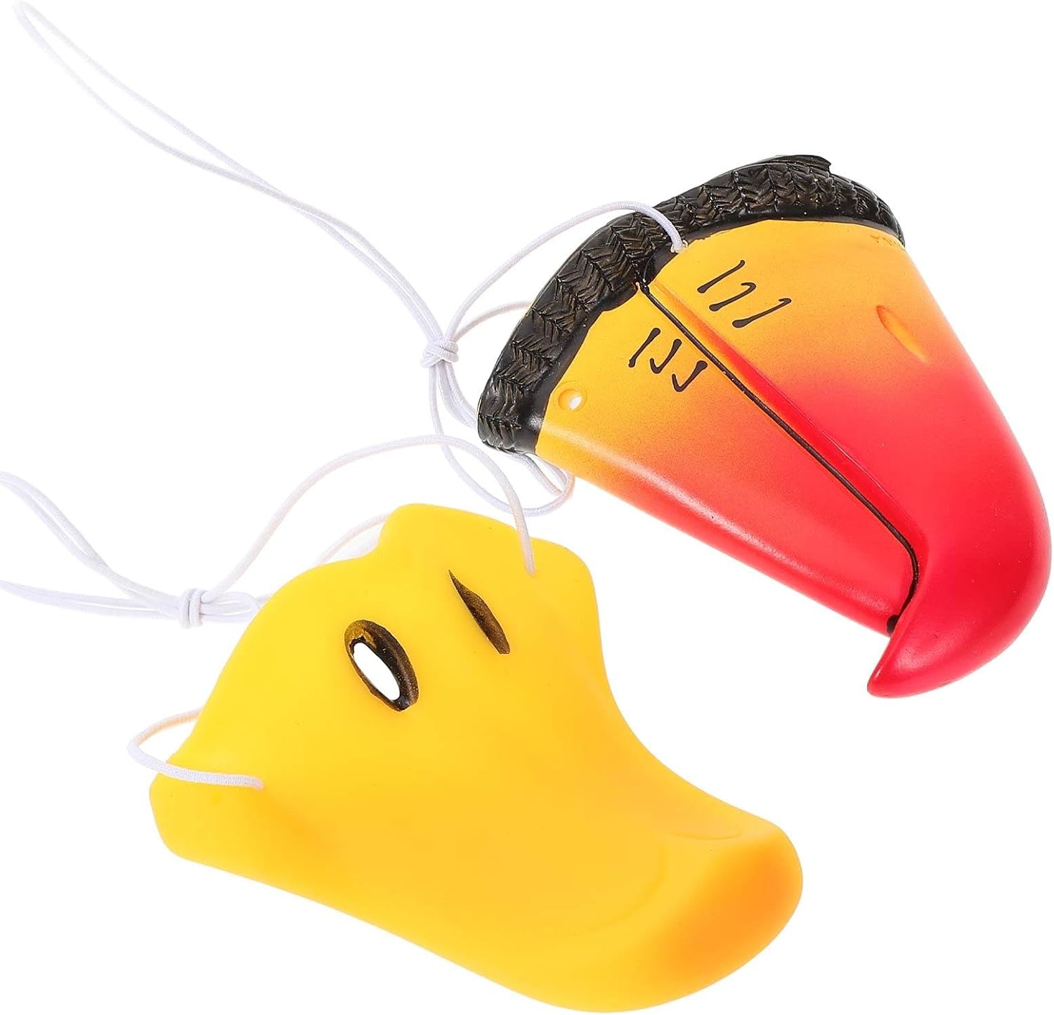 Amazon.com: DEARMAMY 2pcs Duck Bill Masks Beak Nose Bird Beak Mouth ...