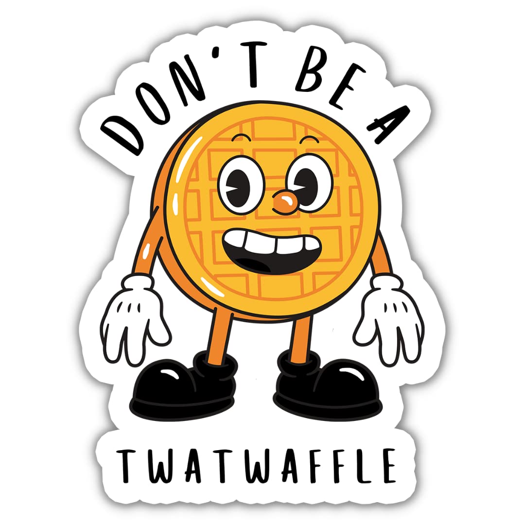 Amazon.com - Don't Be A Twatwaffle Funny Sticker Decal 3-Pack