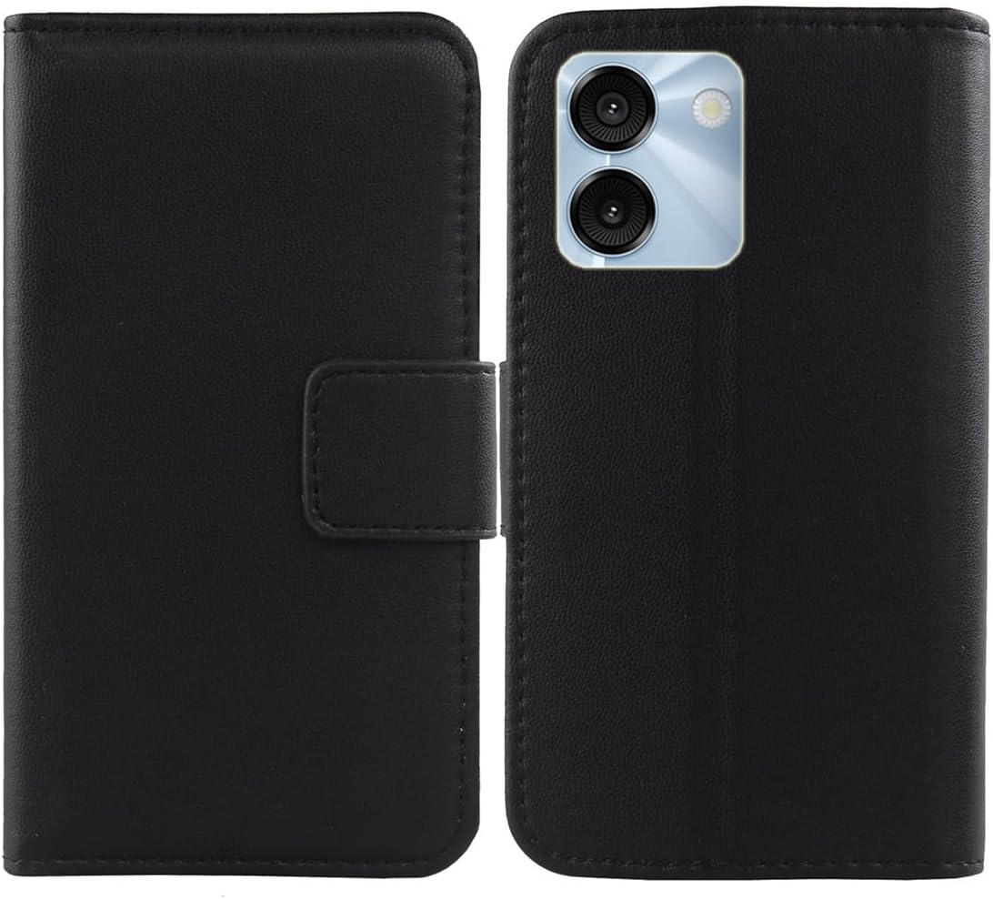 Premium Genuine Real Flip Folder Folio Leather Case for Foxx Miro A67 ...