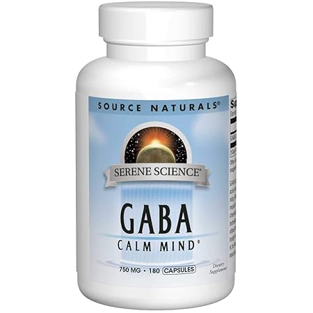 Amazon.com: Source Naturals Serene Science, GABA Calm - Supports A Calming Mood, Quick ...