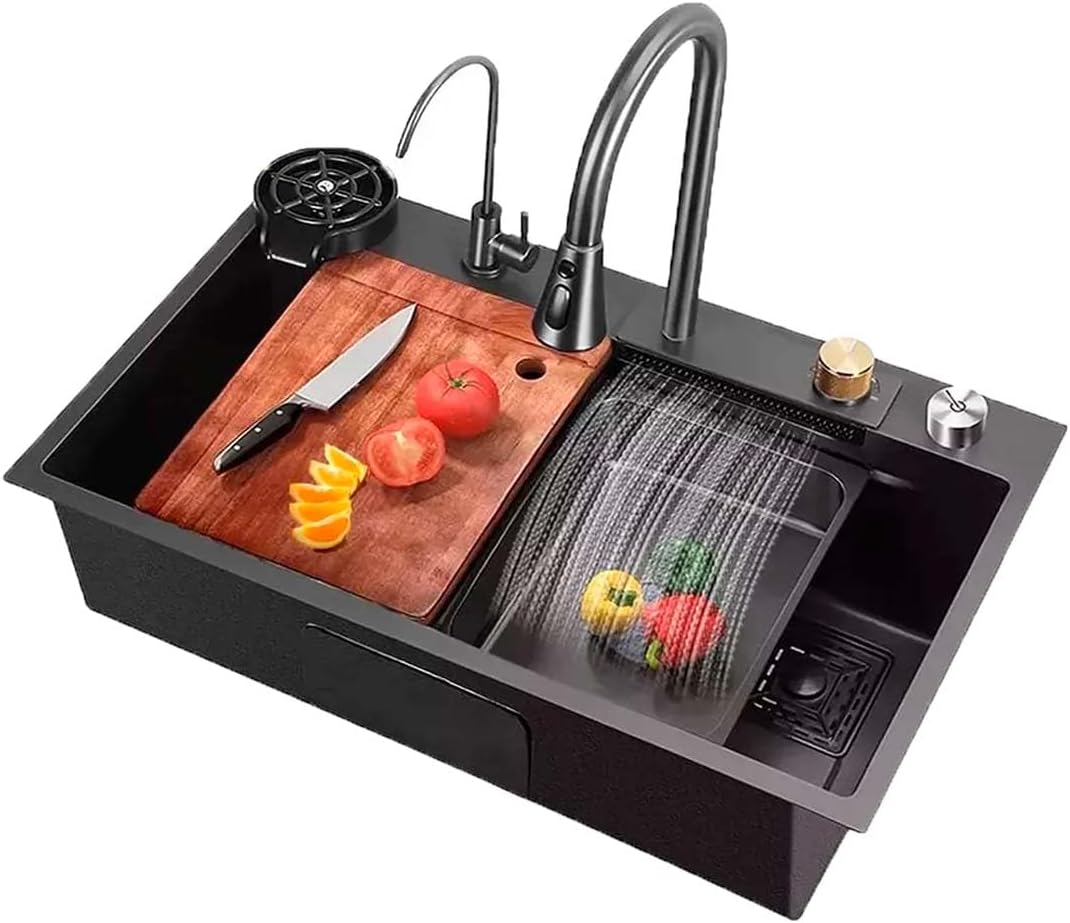 Fregadero Tarja Tina Doble Acero Inoxidable Fregadero De Cocina De ...