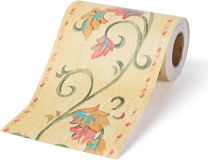 Self-Adhesive Borders Sticker Self-Adhesive PVC Waist Line Wallpaper ...