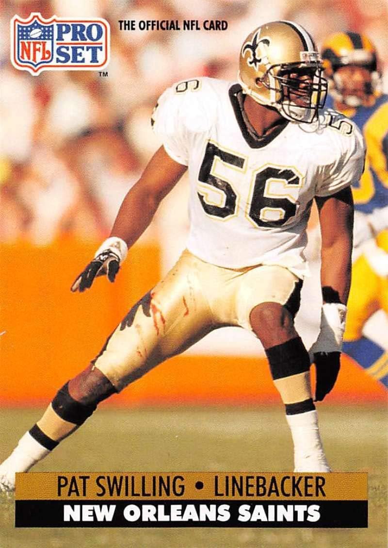 Amazon.com: 1991 Pro Set Football #241 Pat Swilling New Orleans Saints ...