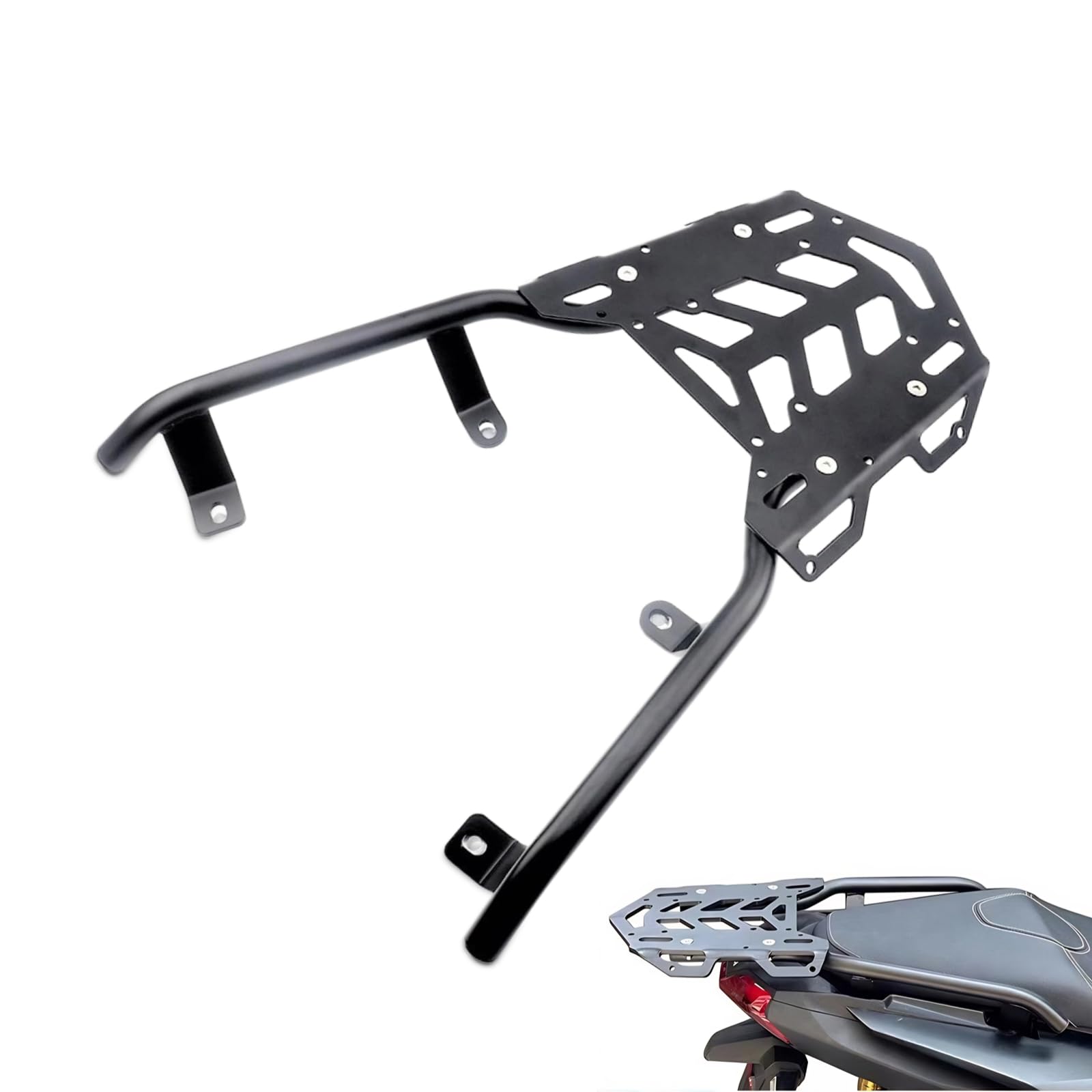 Amazon.com: Motorcycle Rear Rack for Adv160 2021-2024, Motorcycle Rear ...
