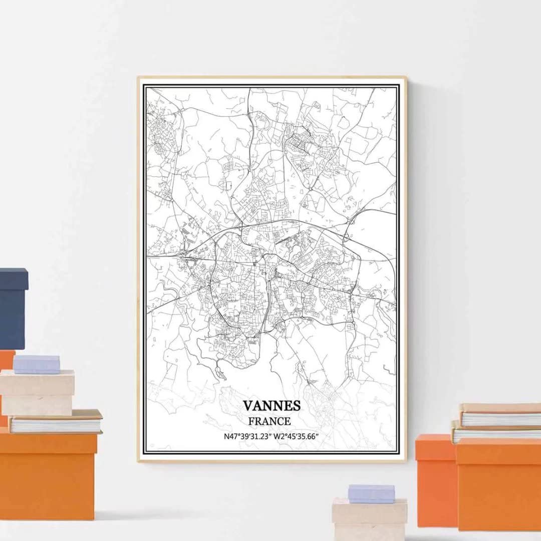 Vannes Map