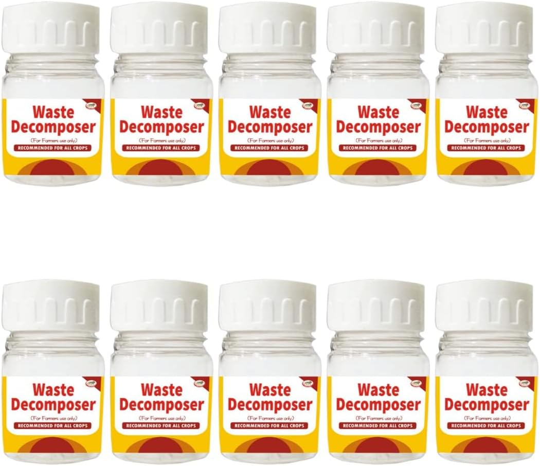 Waste Decomposer 10 Bottles | Wdc Organic Waste Decomposer for ...