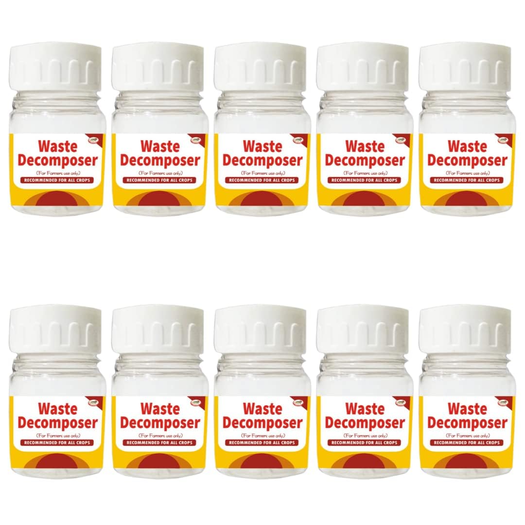 Waste Decomposer 10 Bottles | Wdc Organic Waste Decomposer for ...