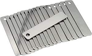 Metal Engraving Blanks Stamping Blanks Stainless Steel Rectangle Blank ...