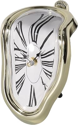 Amazon.com: OHmaker Melting Clock Dali Melted Clock Gift Decor Art ...