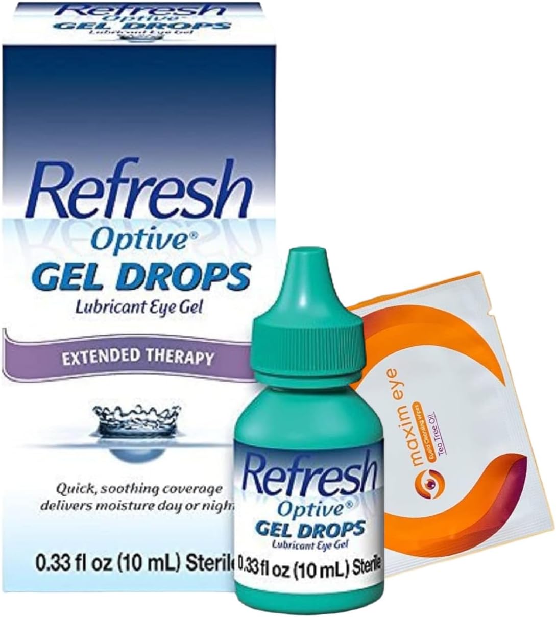 Amazon.com: Refresh Optive Gel Drops, 0.33 Fluid Ounce by Refresh ...