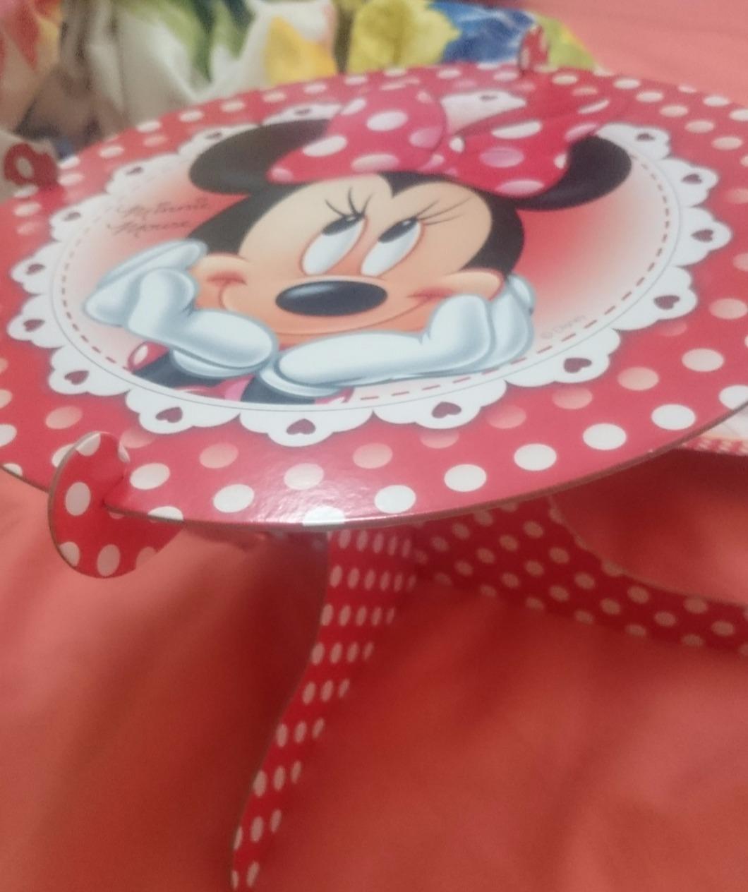 Disney Amscan Minnie Mouse Cake Stand, Red : Amazon.co.uk: Toys & Games