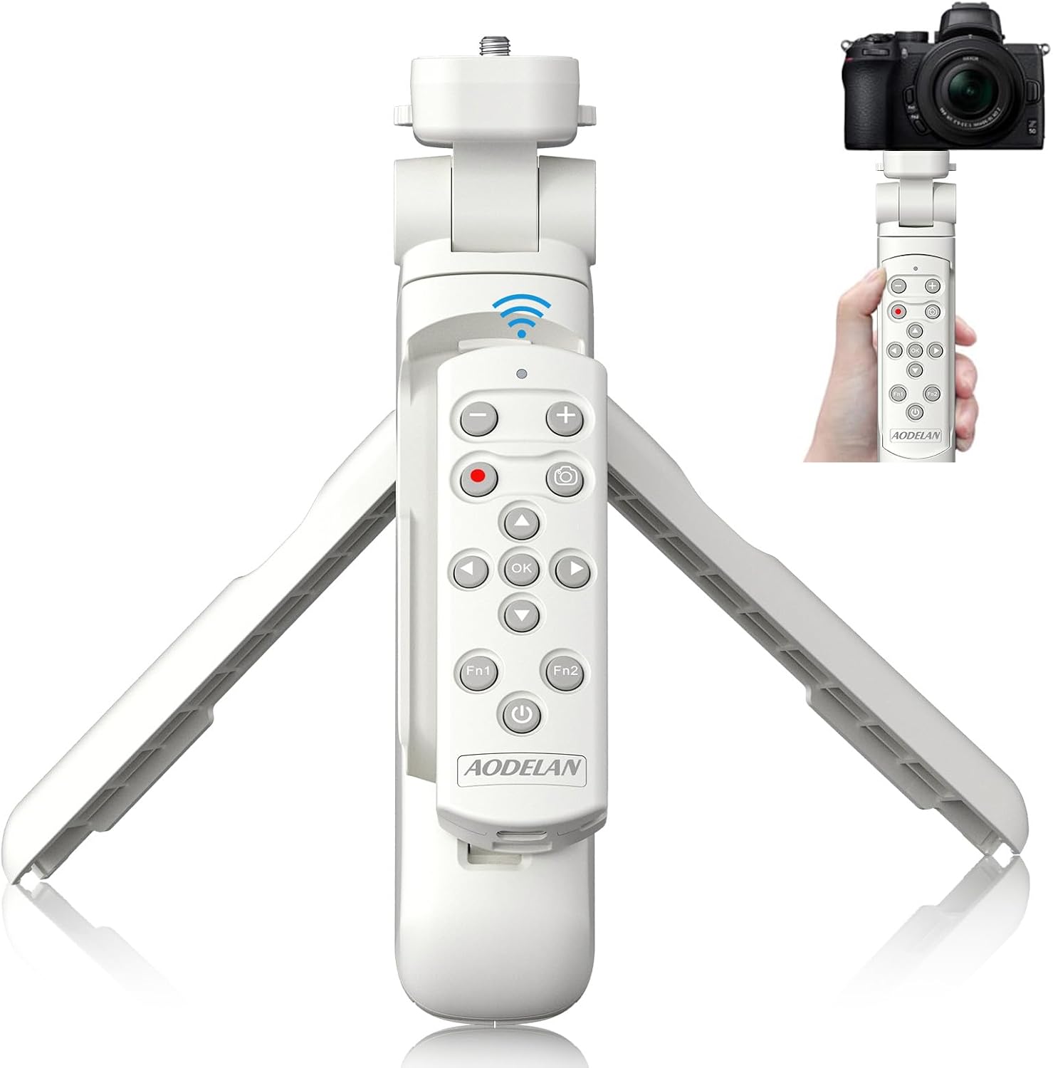 Amazon.com: Wireless Shutter Release Camera Remote Control Shooting Grip and Tripod Compatible ...