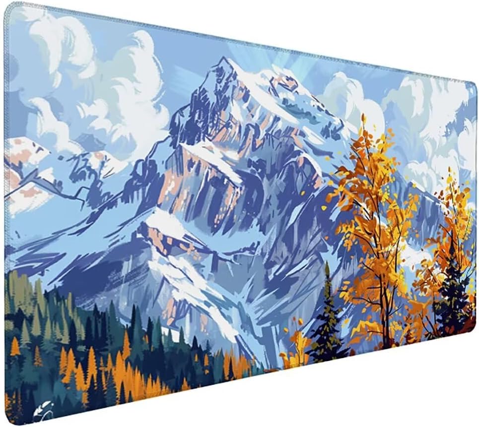 Gaming Mauspad XXL 800x300x3 mm Groß Mousepad Gelb ...