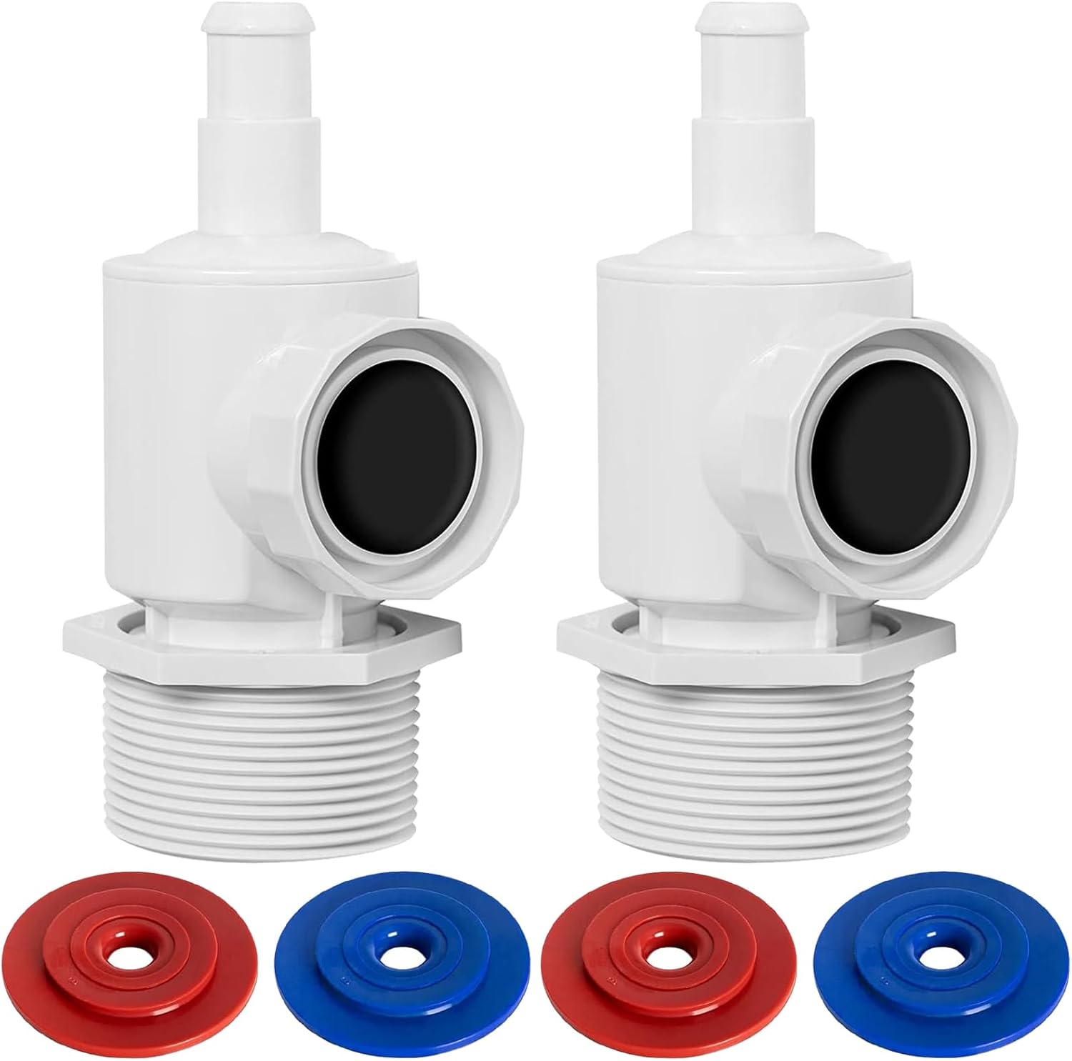 Amazon.com: Qloby 2 Pack 9-100-9001 Wall Fitting Connector for Polaris ...