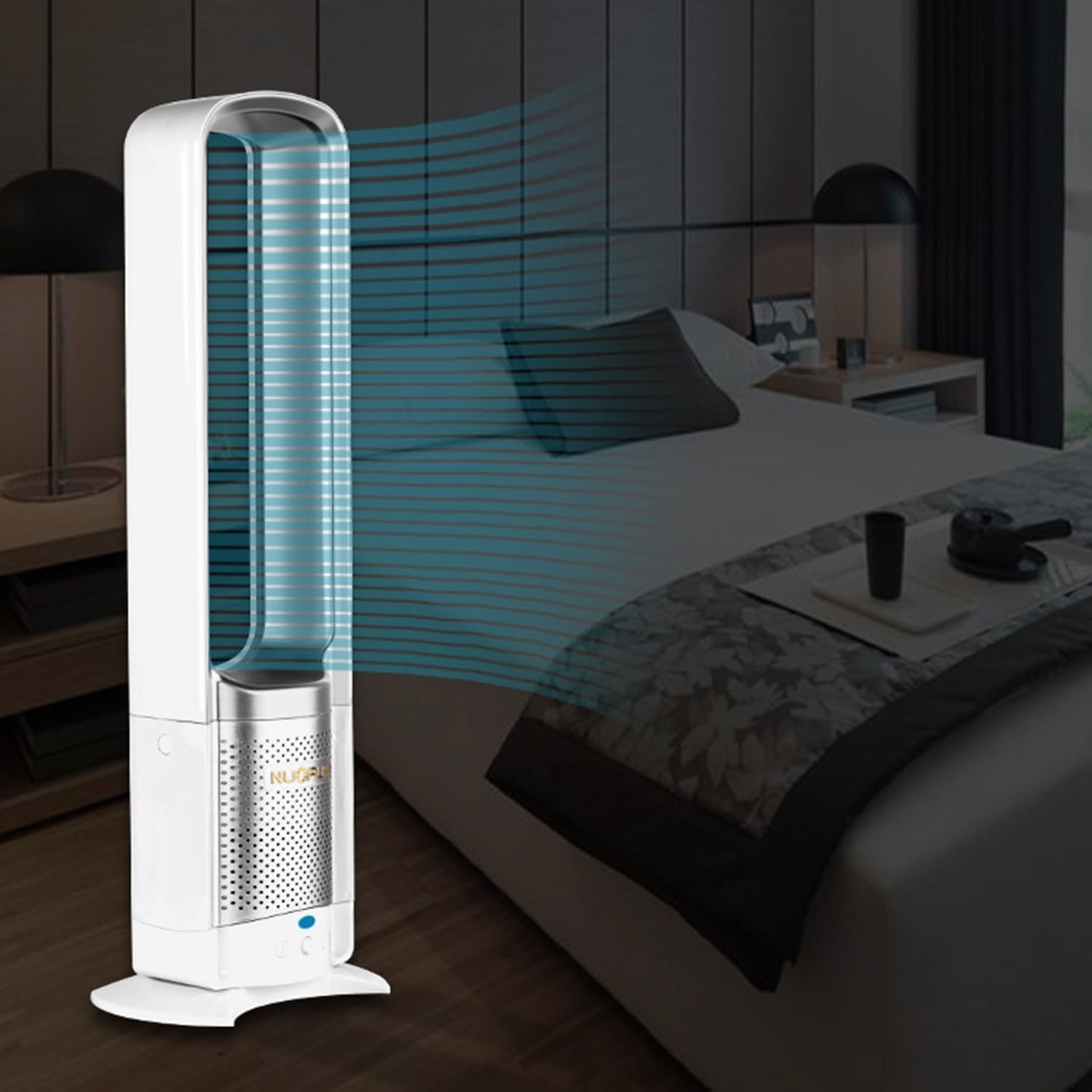 Amazon.com: 180° Oscillating Fan for Bedroom Indoors Personal Quiet ...