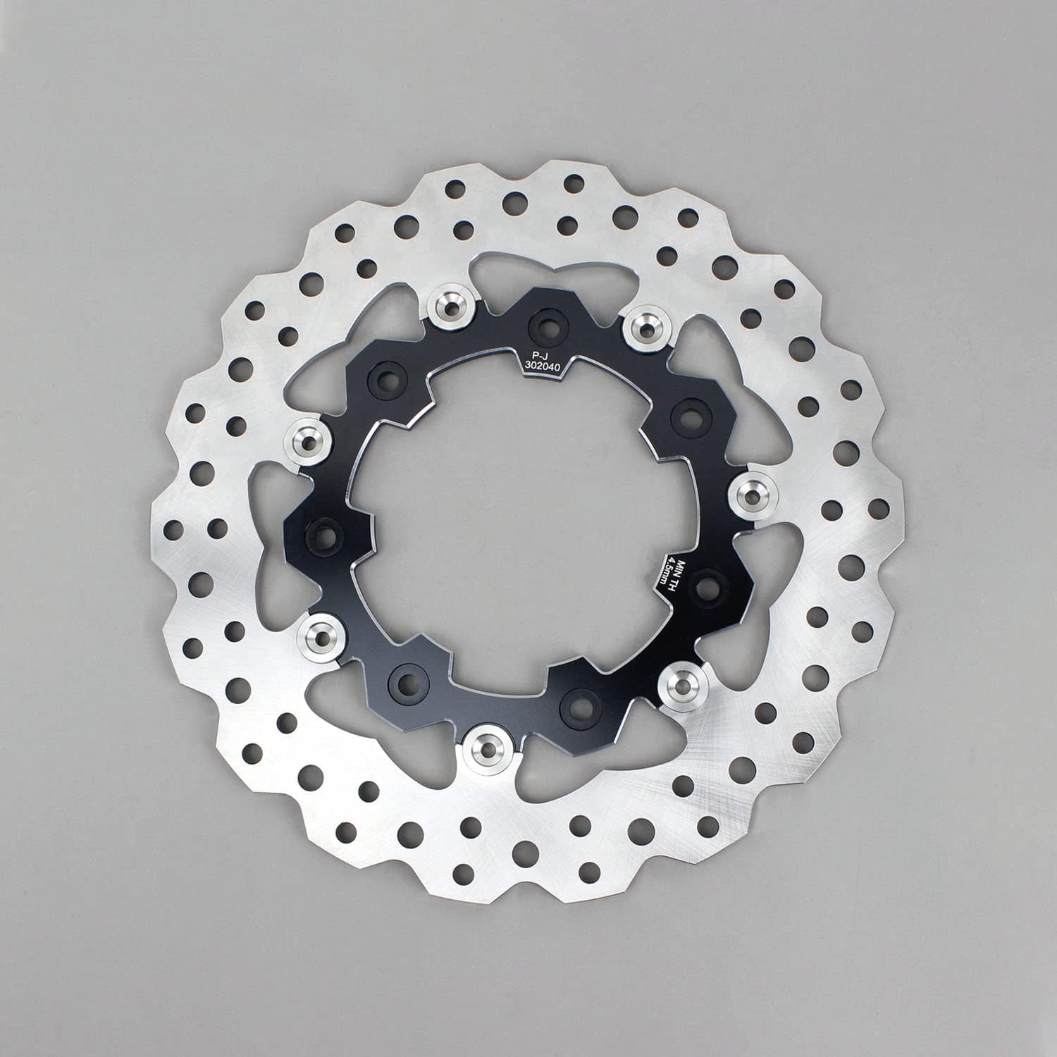 Amazon.com: POWER JAMES 11.8" Floating Front Brake Rotor 7 Holes Fits ...