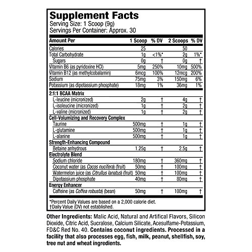 MuscleTech Amino Build Next Gen Energy Supplement, Formulated with BCAA ...