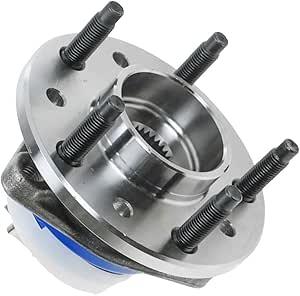 Amazon.com: Front Wheel Bearing & Hub Assembly with ABS Sensor ...