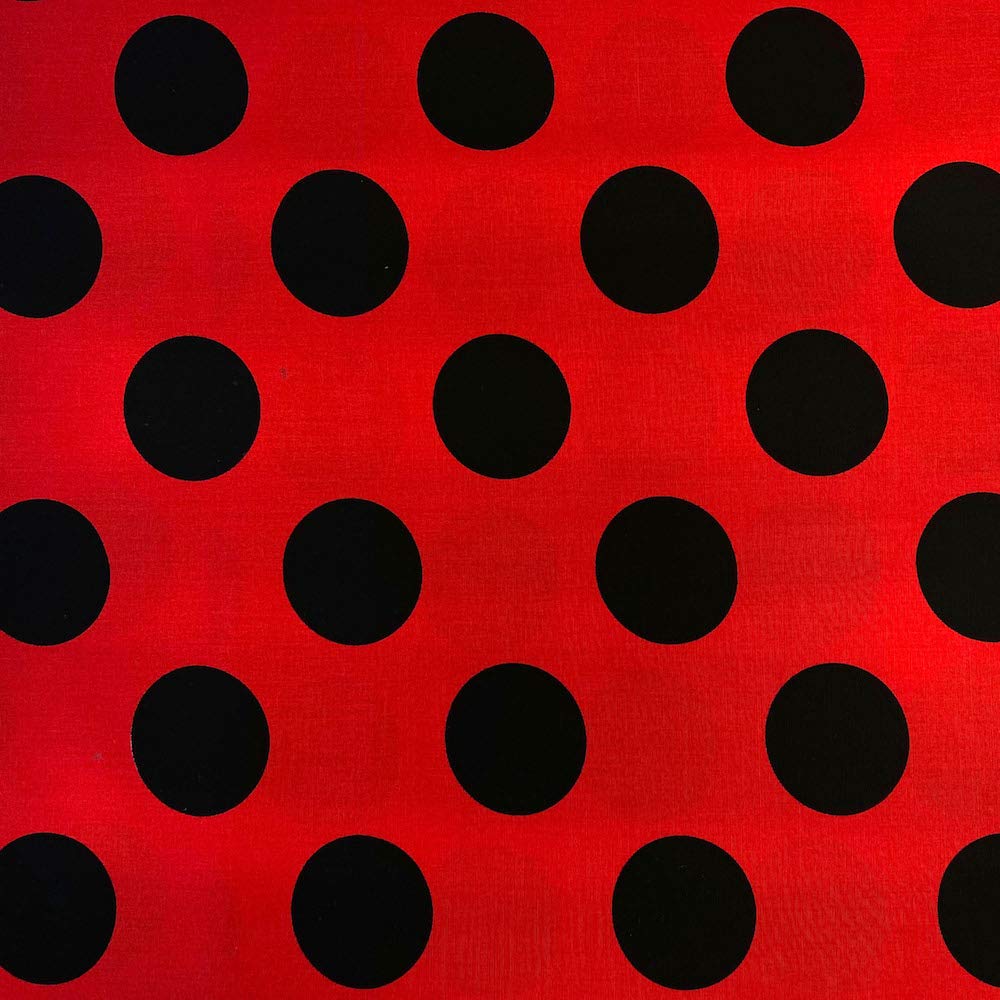 Red Polka Dot Background