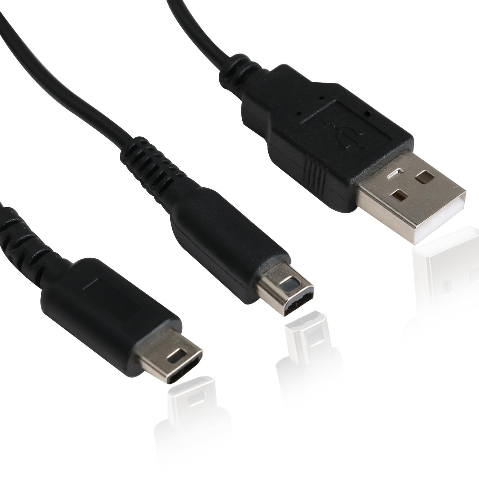 2-in-1 Charger Cable for Nintendo DS Lite - Universal USB Charging ...
